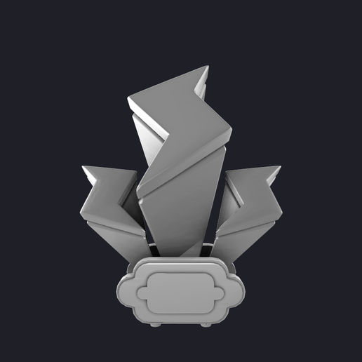 🌩️ Lightning Trophy (Mario Kart) 3D MODEL・ 3D File for 3D printing・Cults