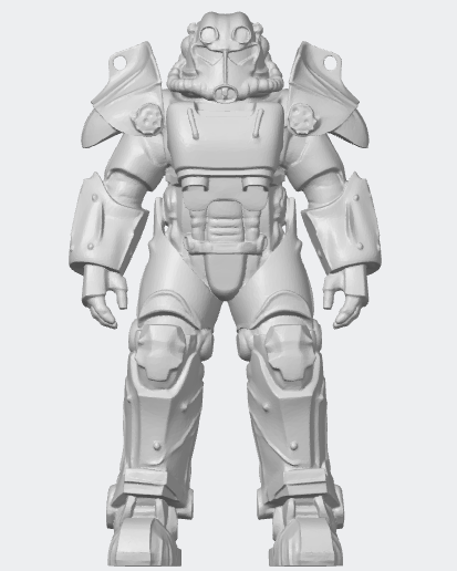 👦 fallout power armor・ STL File for 3D printing・Cults