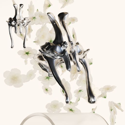 💍 gothic ring・ STL File for 3D printing・Cults