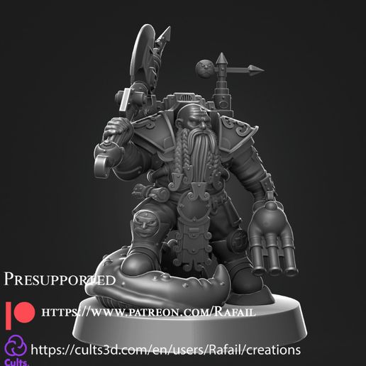 3D file Drekki Flynt 🛰 ・3D printable design to download・Cults