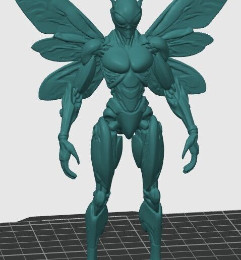 humanoid bug creature