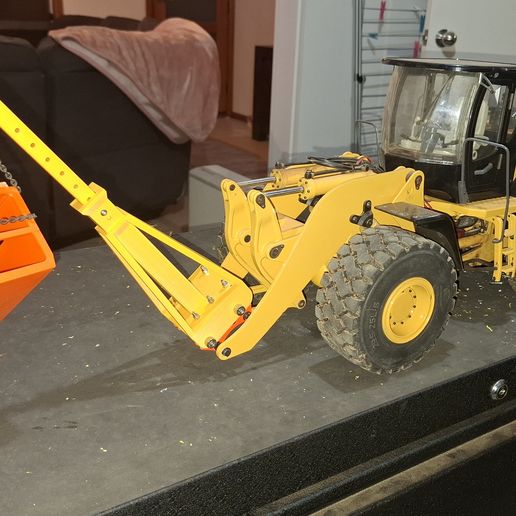 🏋️ Lifting / Crane jib for RC4WD 870k Wheel Loader・ 3D File for 3D ...