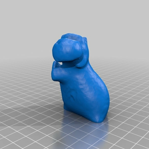 Free STL file hippo 🦛 ・3D printing template to download・Cults
