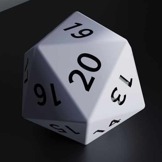 dice sides 3d