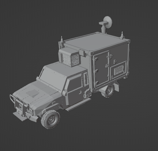 🔫 ARMY COMMUNICATIONS VEHICLE - COMMAND WEAPON・ STL File for 3D ...