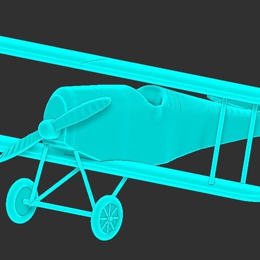 🛩️ A-1 Balilla・ OBJ File for 3D printing・Cults