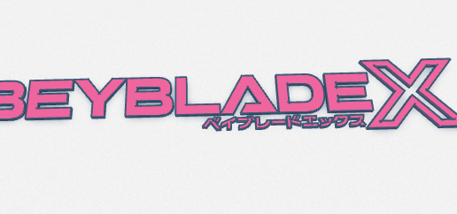 🎲 Beyblade X Logo・ STL File for 3D printing・Cults
