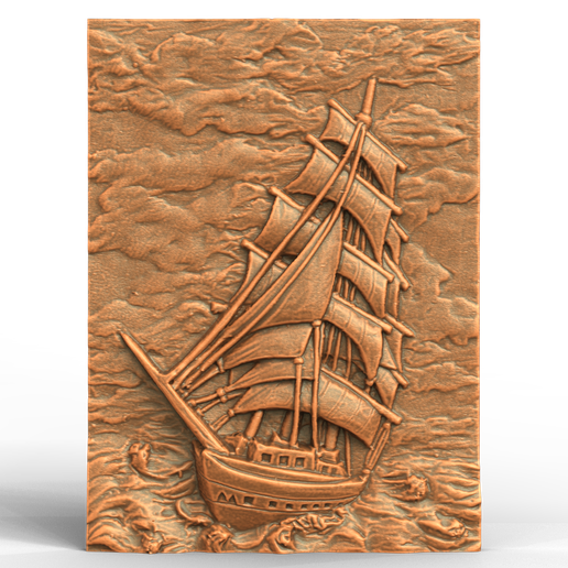 3D file 3D Model STL File for CNC Router Laser & 3D Printer 4108 Ships ...