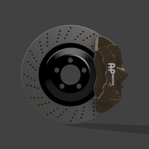 🚗 AP Racing Brake Caliper・ STL File for 3D printing・Cults