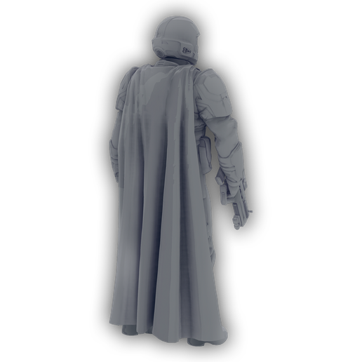 🔫 HELLDIVER WITH AR-23 LIBERATOR FIGURE HELLDIVERS 2・ OBJ File for 3D ...