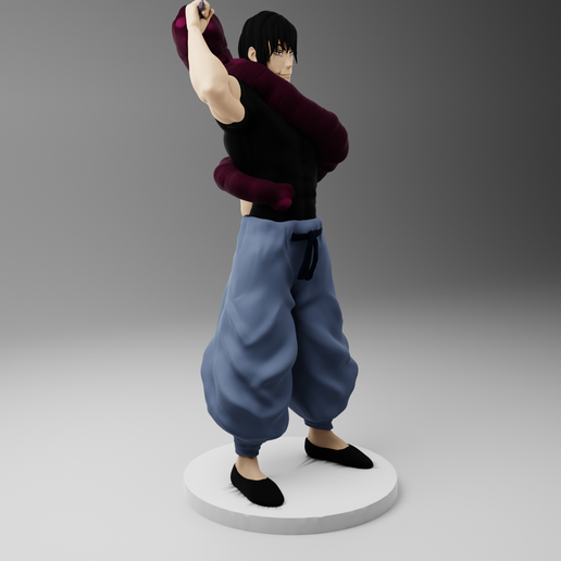 👾 TOJI FUSHIGURO - JUJUTSU KAISEN・ STL File for 3D printing・Cults