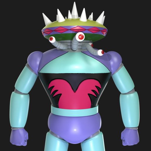 3D file Dagan G3 Mazinger Z 👾 ・Model to download and 3D print・Cults