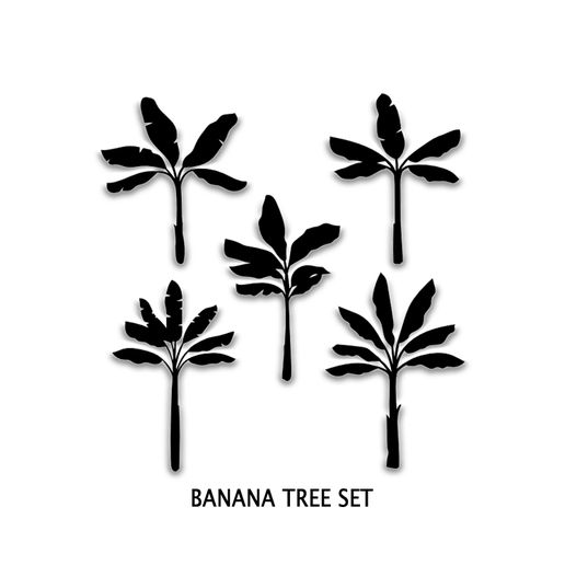 3D file Banana Tree Set 🍌 ・Design to download and 3D print・Cults