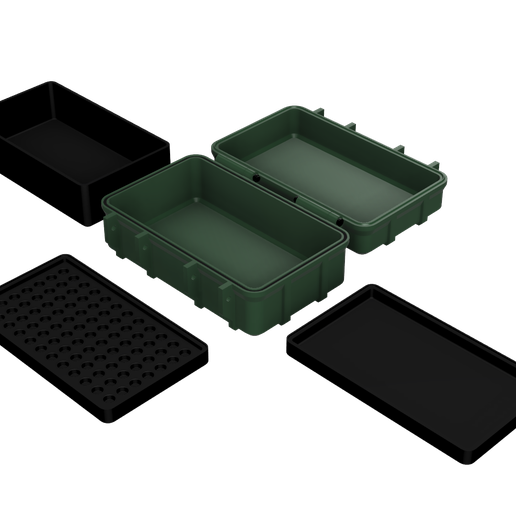 📦 Parametric Rugged Box・ STL File for 3D printing・Cults