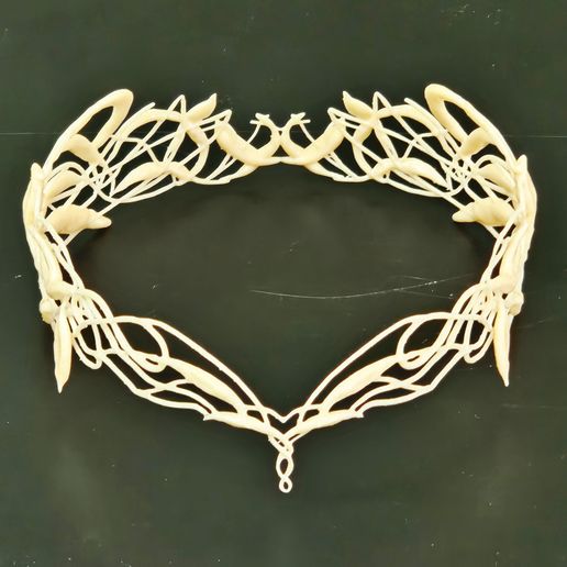 🧝 Elvish Galadriel Crown Lord of the Rings Hobbits・ STL File for 3D ...