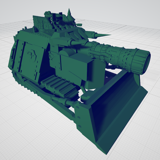 🔫 Looted Killdozer with Giga Cannon or Burst shooter・Free STL File for ...