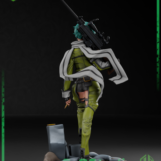 🗡️ Sinon - Sword Art Online - Gun Gale・ 3D File for 3D printing・Cults