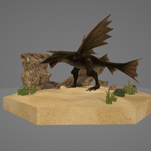 👹 MONSTER HUNTER CEPHADROME FIGURE・Free STL File for 3D printing・Cults
