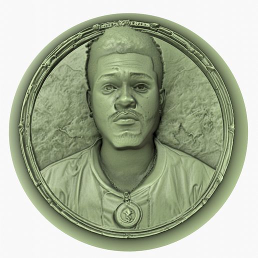 Archivo 3D The Weeknd medallion pendant 🧑‍🎤 ・Objeto imprimible en 3D ...