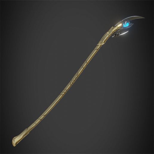 🦸 Loki Chitauri Scepter Full Height for Cosplay・ STL File for 3D ...