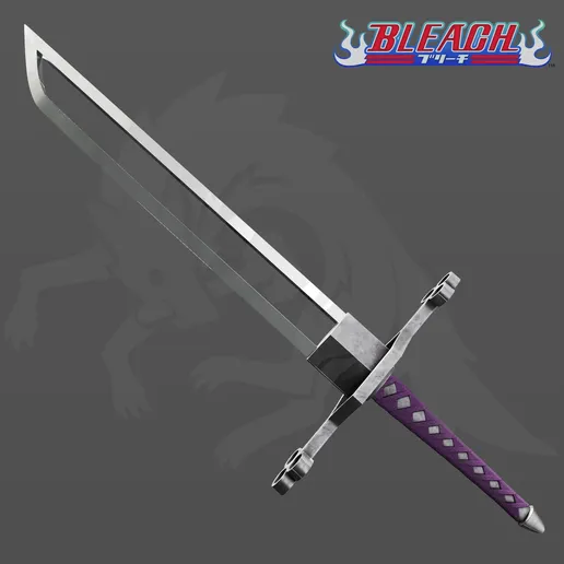 🗡️ Bleach – Harribel’s Zanpakutō (Tiburón) | Cosplay Sword STL・ STL ...