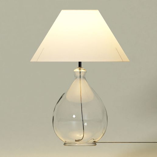 🔦 Modern table lamp - jar base・ STL File for 3D printing・Cults