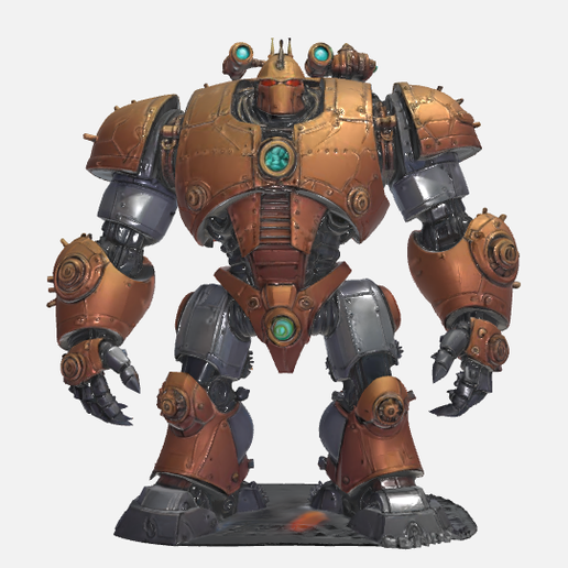 😤 steam mech ( code name ZEUS )・ STL File for 3D printing・Cults