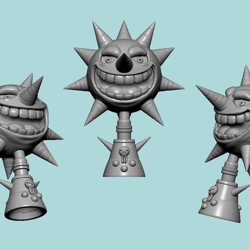 ☀️ "EVIL SUN" (SOUL EATER Fan Art)・ STL File for ・Cults