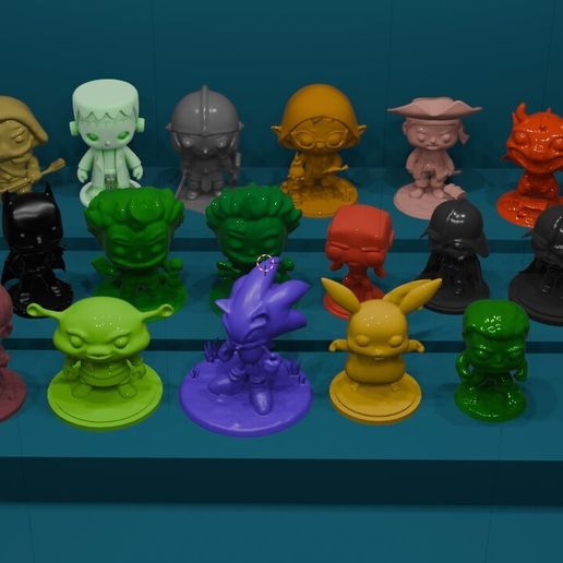 Archivo STL Funky Poop 🧸 (OBJ)・Modelo de impresora 3D para descargar・Cults