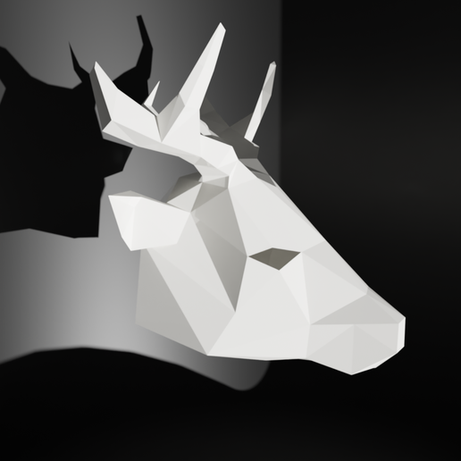 deer mask template
