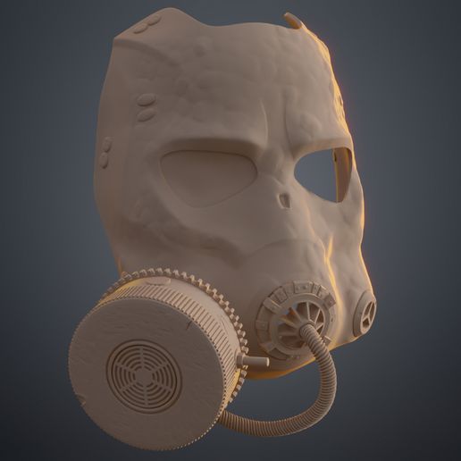 🎮 Krieg's Psycho mask - Borderlands・ 3D File for 3D printing・Cults