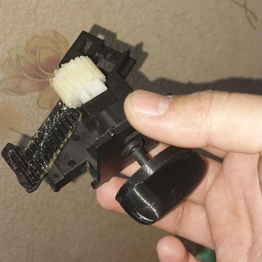STL file Hyundai Getz heater control mechanism. 🎛️ ・3D printer design ...