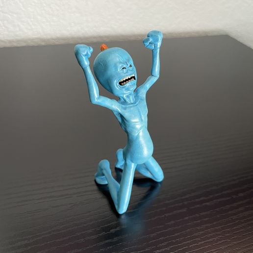 👾 Mr. Meeseeks・Free STL File for ・Cults