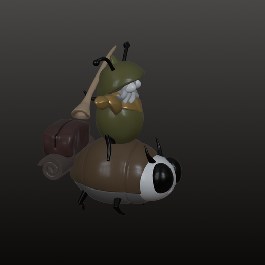 🍒 Garmond and Zaza from Hollow Knight: Silksong・ STL File for 3D ...