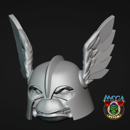 🦸 TMNT Head 2 for MOTU Origins・ 3D File for 3D printing・Cults