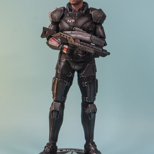 ♂️ Commander Shepard - Male Version・3D Print・Cults