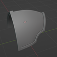 Free STL file Gothic Arch shoulder pad for space sci fi marines or ...