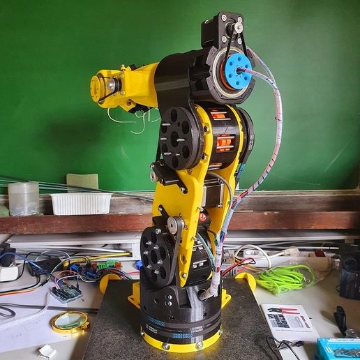 💾 3d printed - Cybot - Cycloidal Disk Robot arm・ 3D File for 3D ...