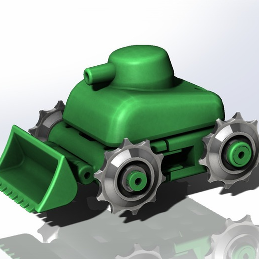 Free 3D file Motorized Tank & Robot Chassis & Toy 🪖 ・Model to download ...