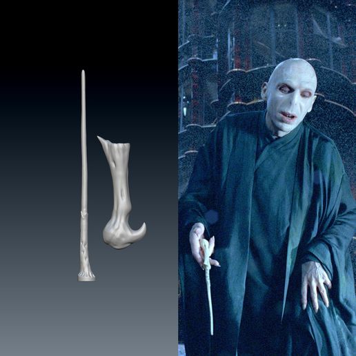 voldemort using wand