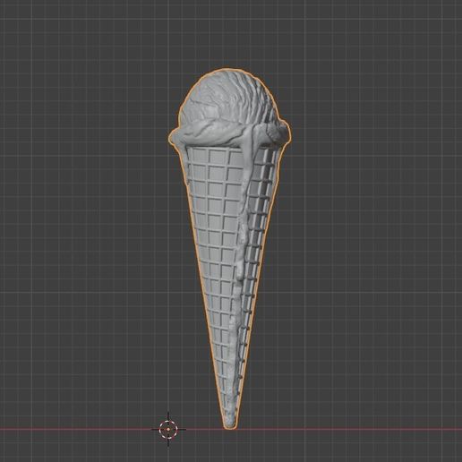 🍨 Ice-cream・ STL File for 3D printing and CNC machining - Laser cutting ...