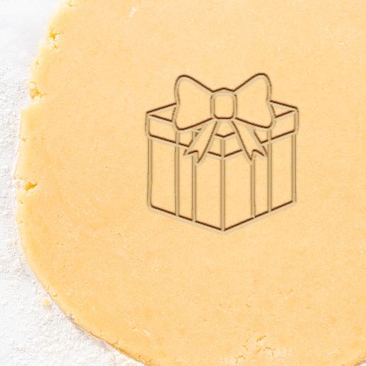 Fichier 3D Gift Box Cookie Cutter, Biscuit Cutter 🎁 ・Plan imprimable en ...