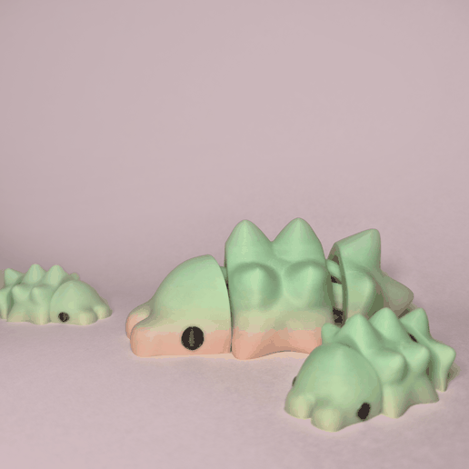 👹 Articulated Snom!・Free STL File for 3D printing・Cults