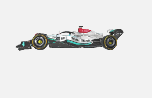 🚗 Mercedes W13 - Mercedes-AMG Petronas Formula One Team - 2022・ OBJ ...