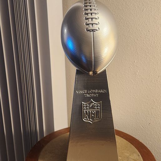 🏆 NFL SUPERBOWL VINCE LOMBARDI TROPHY REAL SIZE・ STL File for 3D ...
