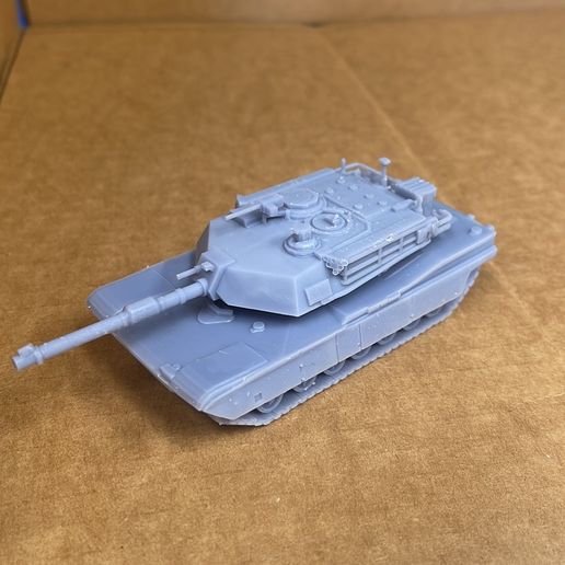 3D printer M1 Abrams Tank Model Kit • made with Mono x 6k・Cults