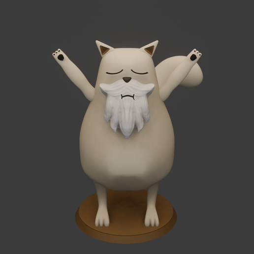 STL file Exploding Kittens: GodCat Behold 🤯 ・3D print design to ...