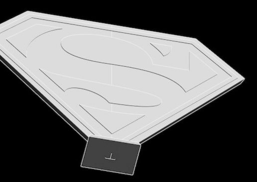 Archivo STL gratis SUPERMAN LOGO STATUE 🦸‍♂️ ・Diseño de impresión 3D ...