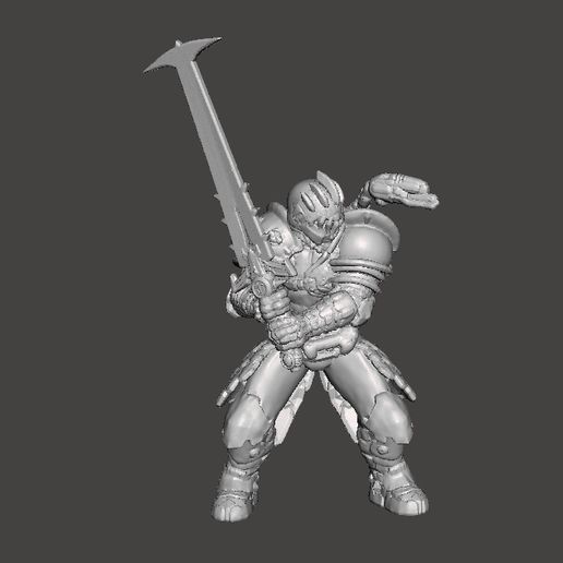 🗡️ SLAYER SENTINEL ARMOR CRUCIBLE SWORD MINIATURE MODEL FIGURE FOR ...