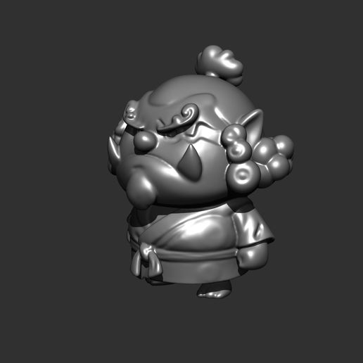 🎲 Jimbe - One piece・ OBJ File for 3D printing・Cults